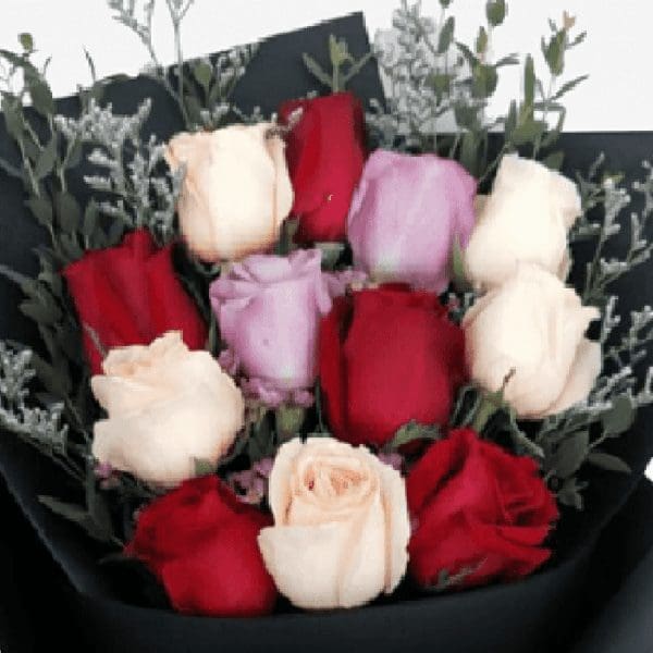 ROSES DELIGHT OVERLOAD - Flower Delivery Dubai, UAE