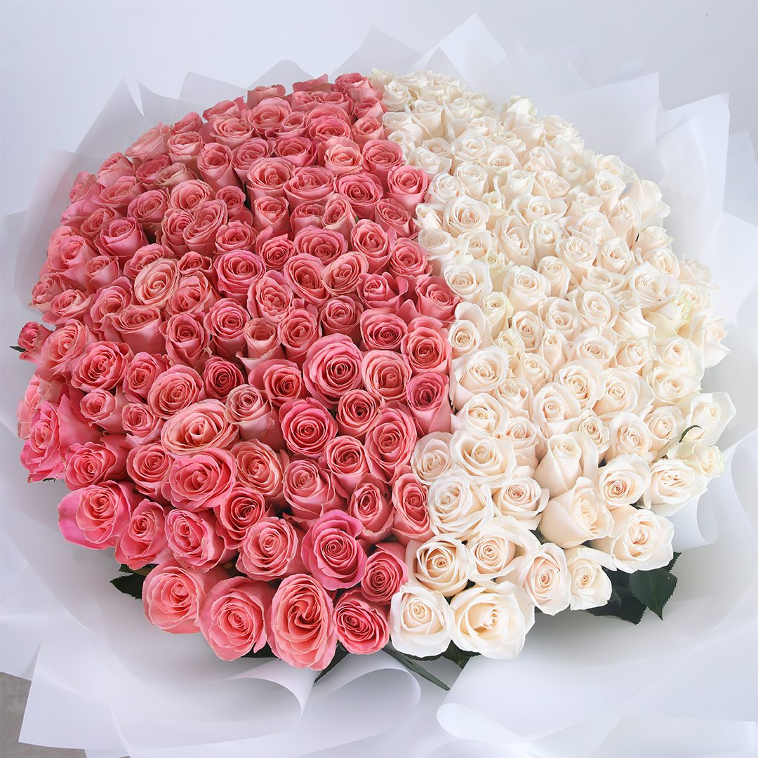 200 Roses Bouquet | Luxurious Floral Gift