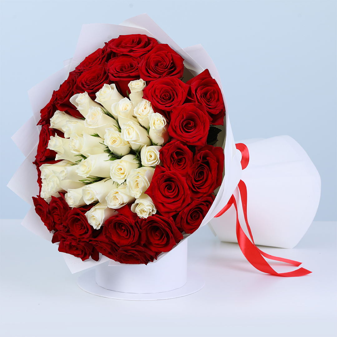 Pure Love Valentine Bouquet | Same-Day Delivery