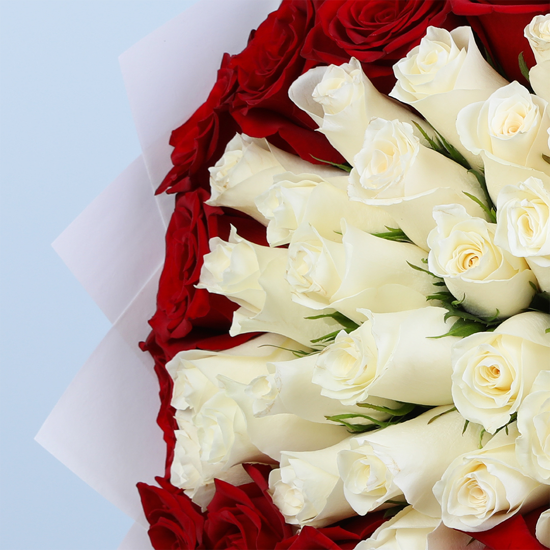 Pure Love Valentine Bouquet | Same-Day Delivery