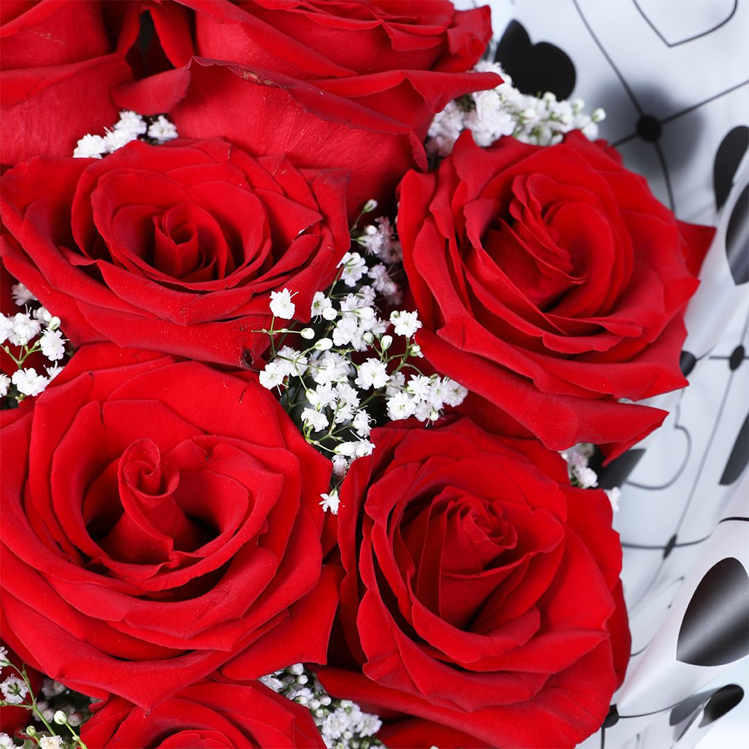 Red Roses for Valentine’s Day | Classic Romantic Bouquet